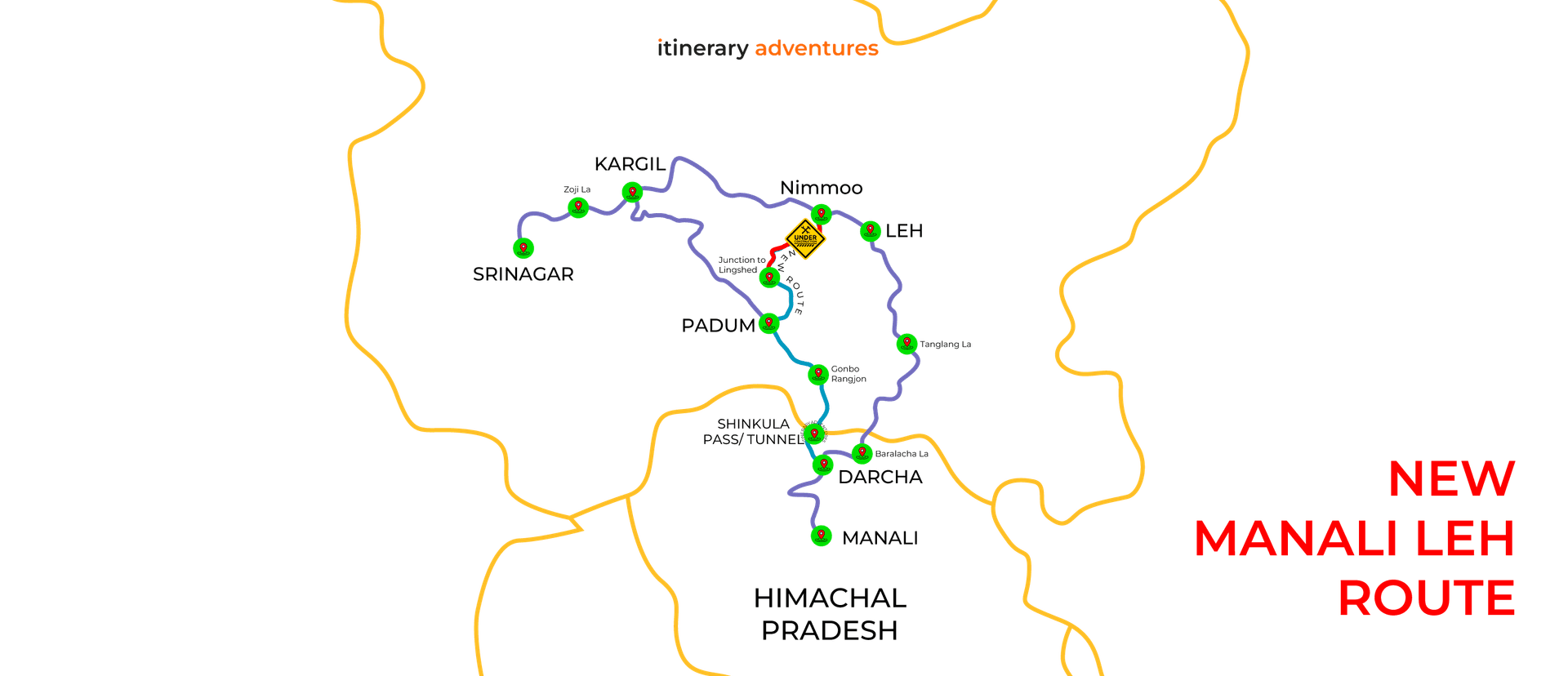 Manali to Leh via Zanskar – A Complete Guide to the New Shinkula Pass ...